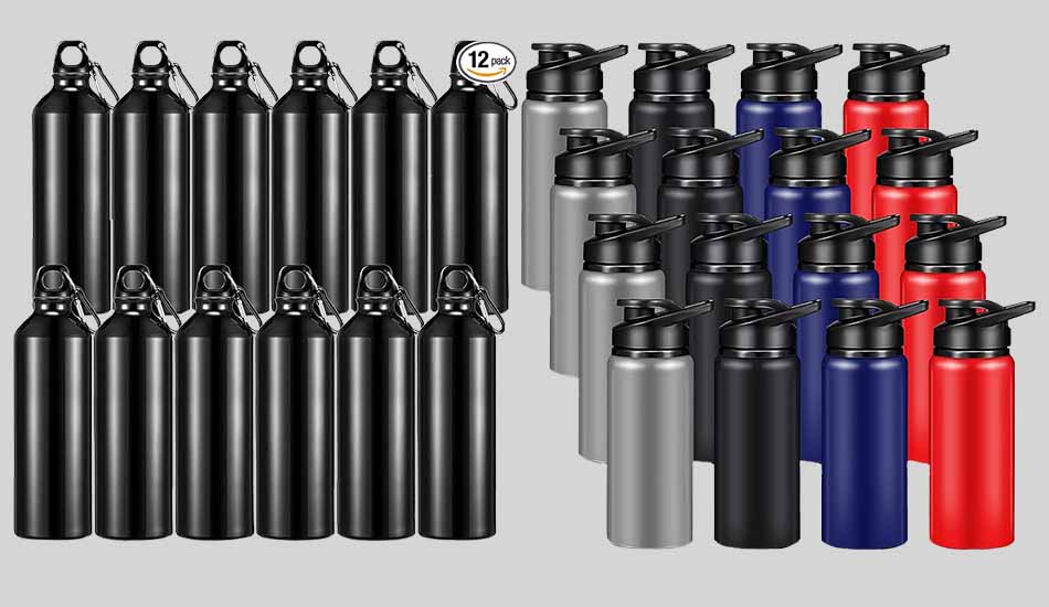Bulk Aluminum Water Bottles- 3 Best Options To Explore!